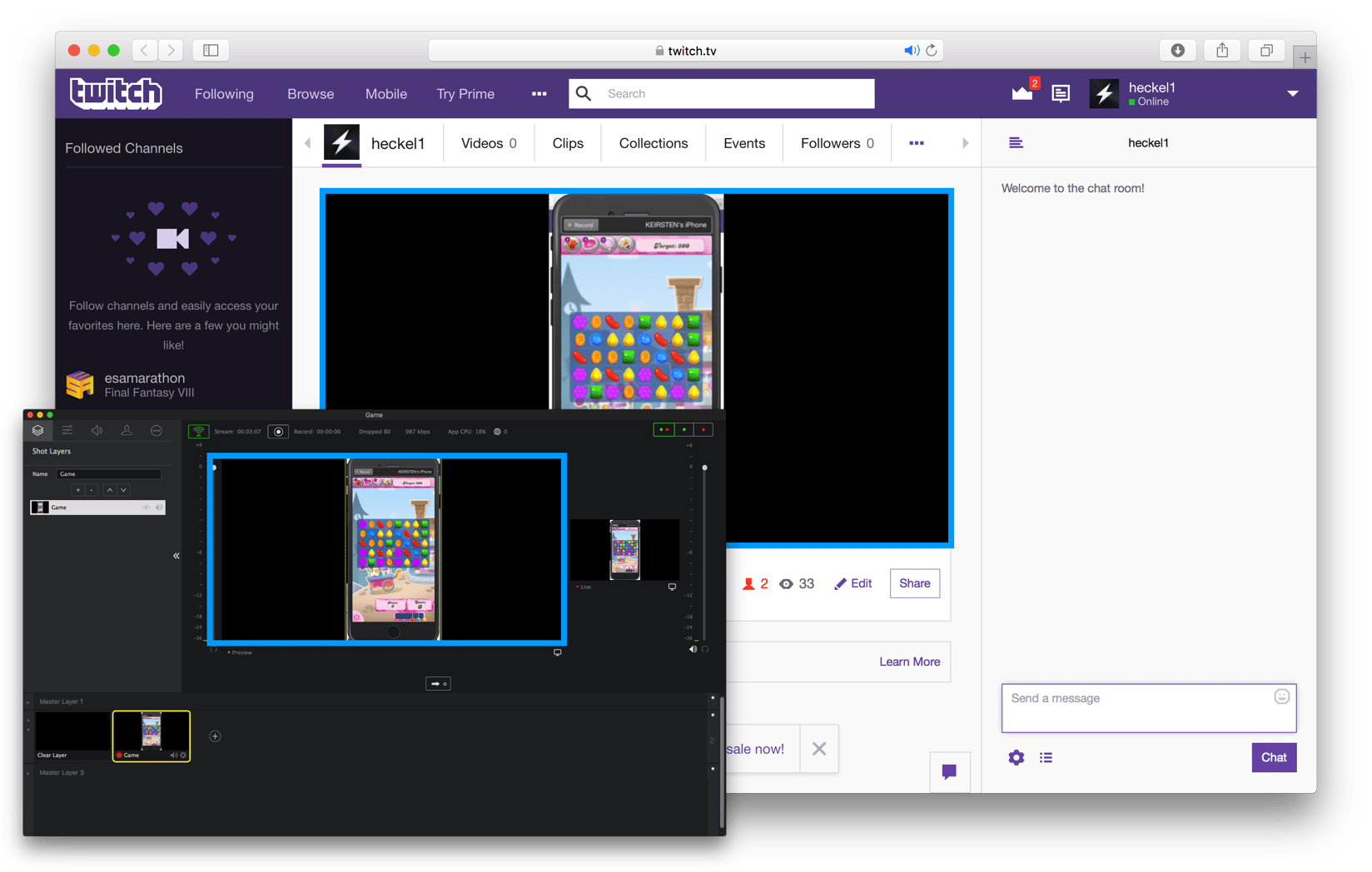 How to Live Stream Android, iPhone and iPad Games to Twitch with ...