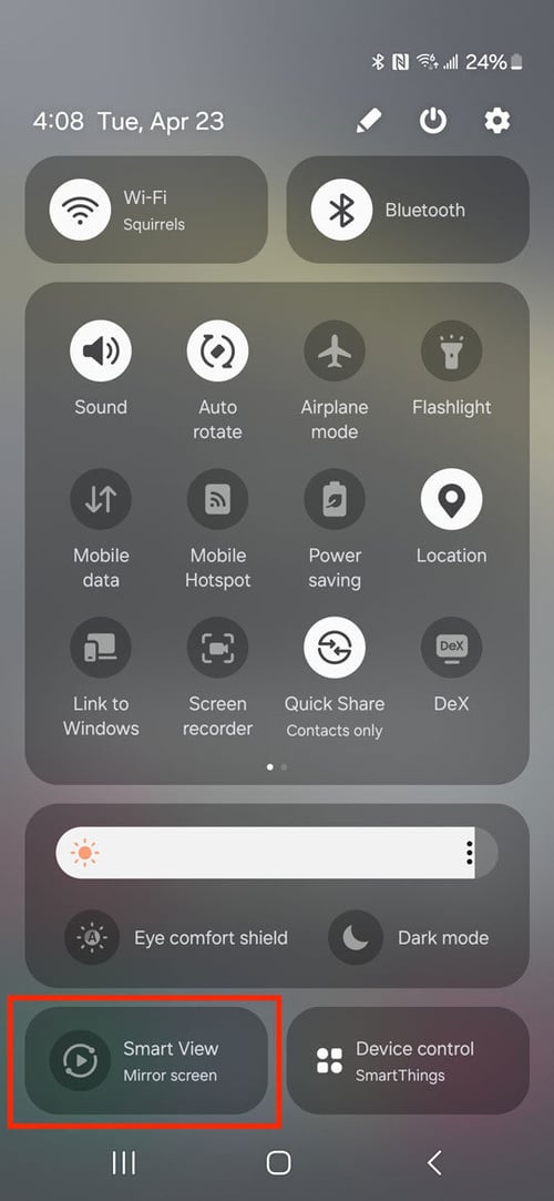 How To Screen Mirror and Cast Samsung Galaxy S24