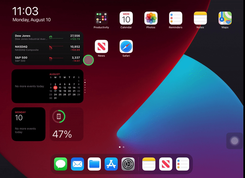 How To View and Record On-screen Taps with Mouse Support in iPadOS