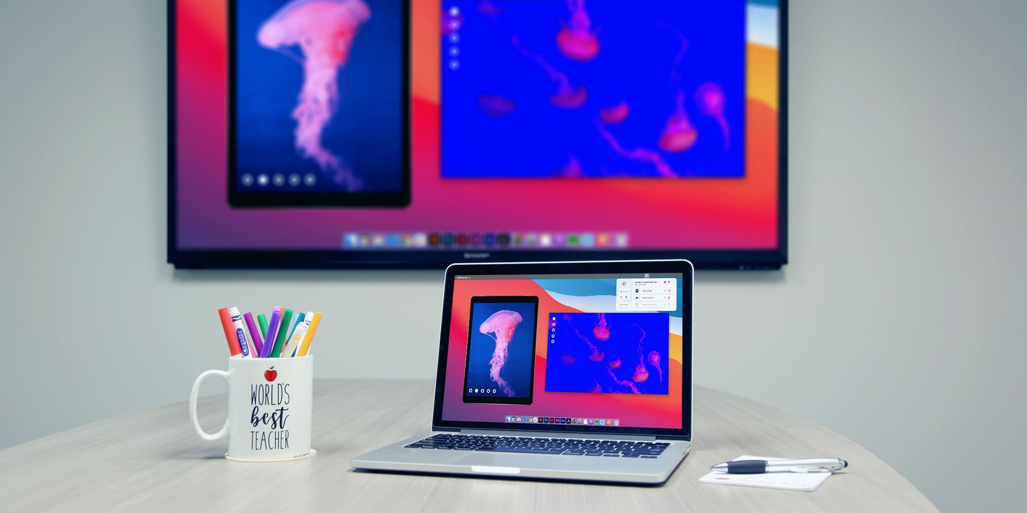 The Best Way to Wirelessly Share the Teacher’s Screen