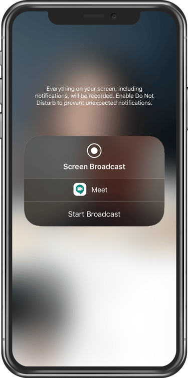 How to Share Your iPhone, iPad and Android Screen with Google Meet
