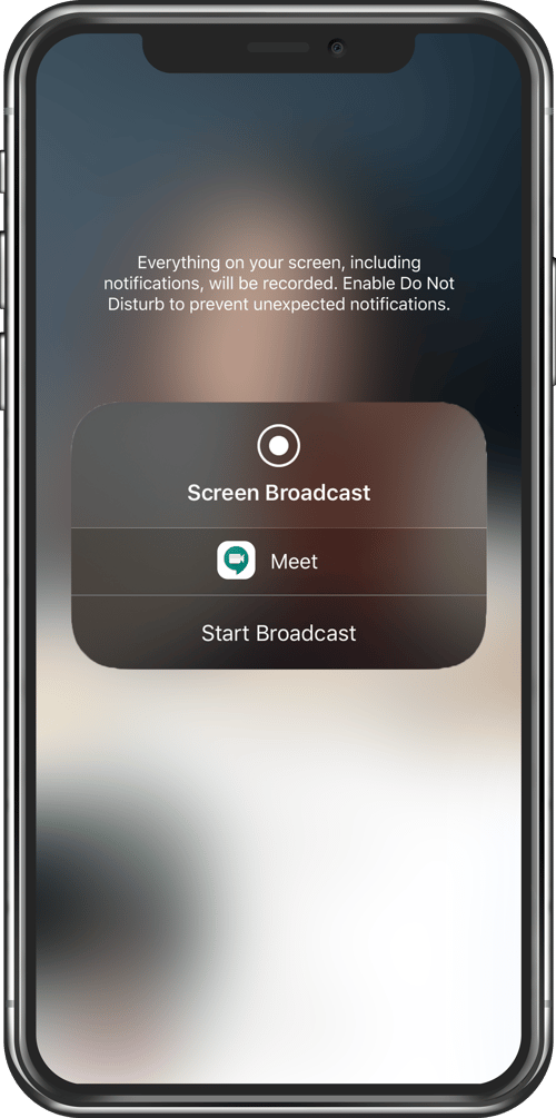 How to Share Your iPhone, iPad and Android Screen with Google Meet