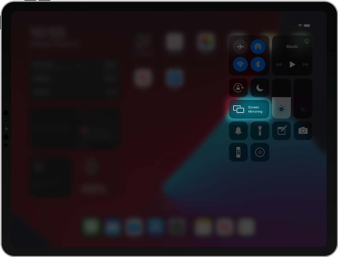 How to Wirelessly Screen Mirror iPad with iPadOS 14