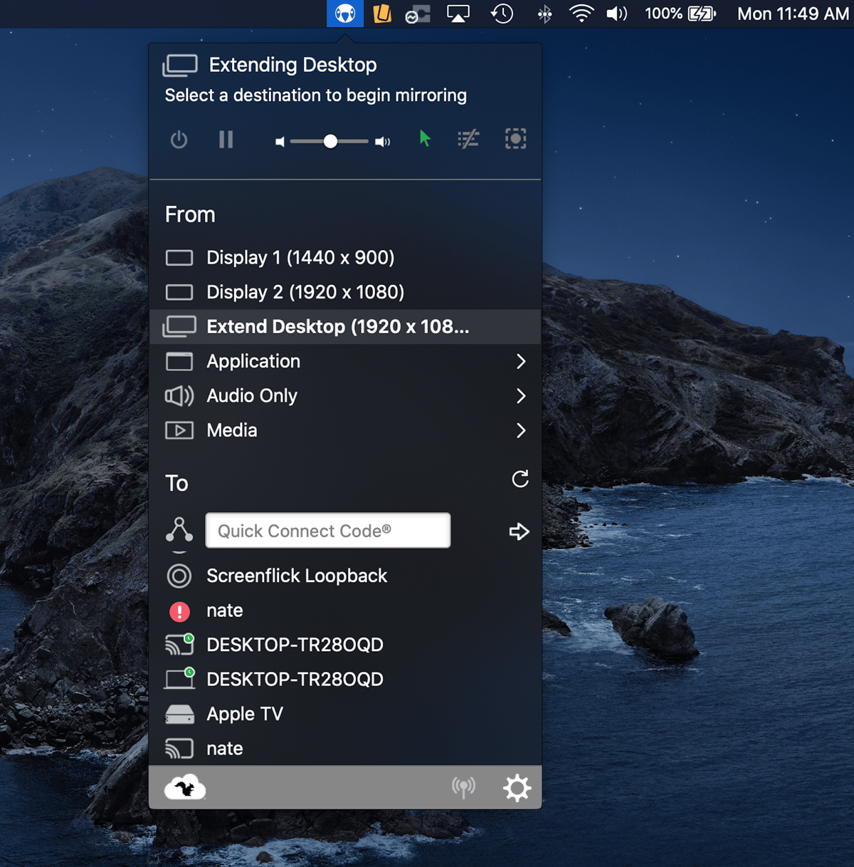 How to Extend Mac Desktop to Windows