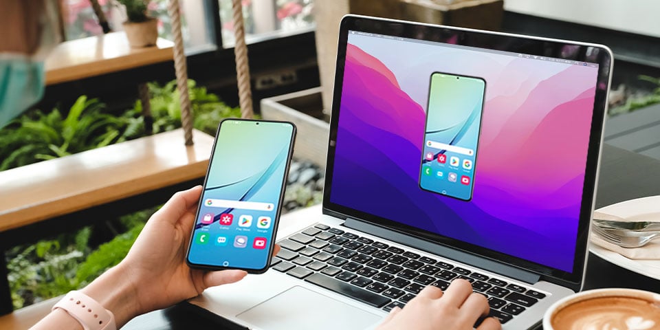 How to Screen Mirror Samsung Galaxy S21 With Smart View and Cast