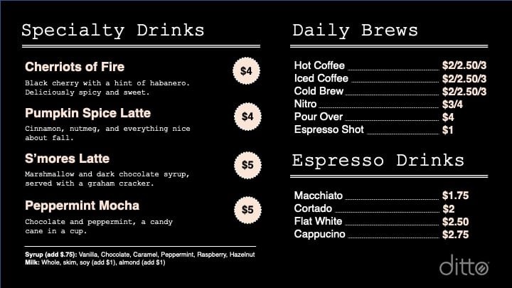 How to Easily Create Digital Menu Boards with PowerPoint + Free Templates